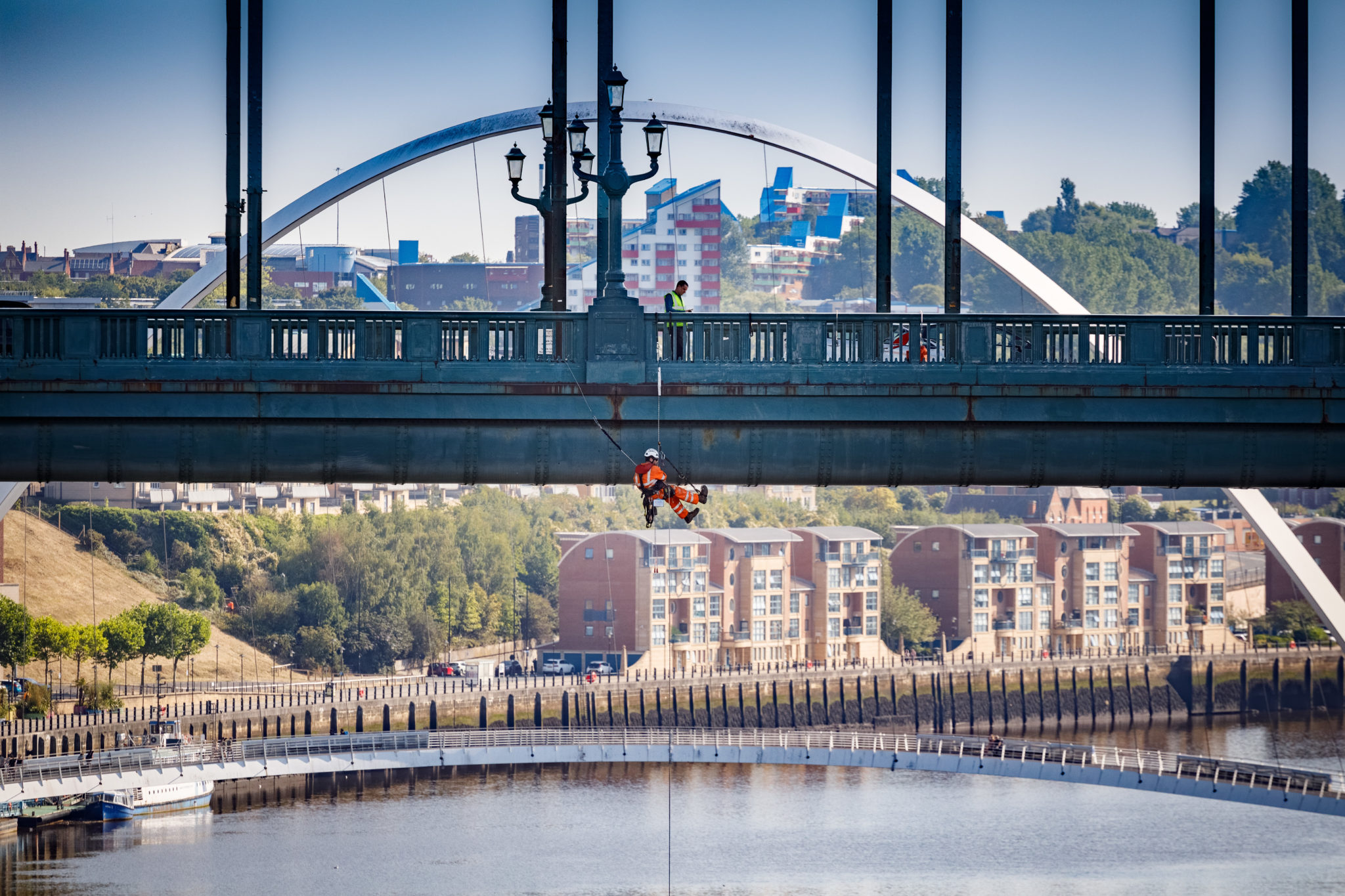 Inspections entering final stages for Tyne Bridge major restoration ...